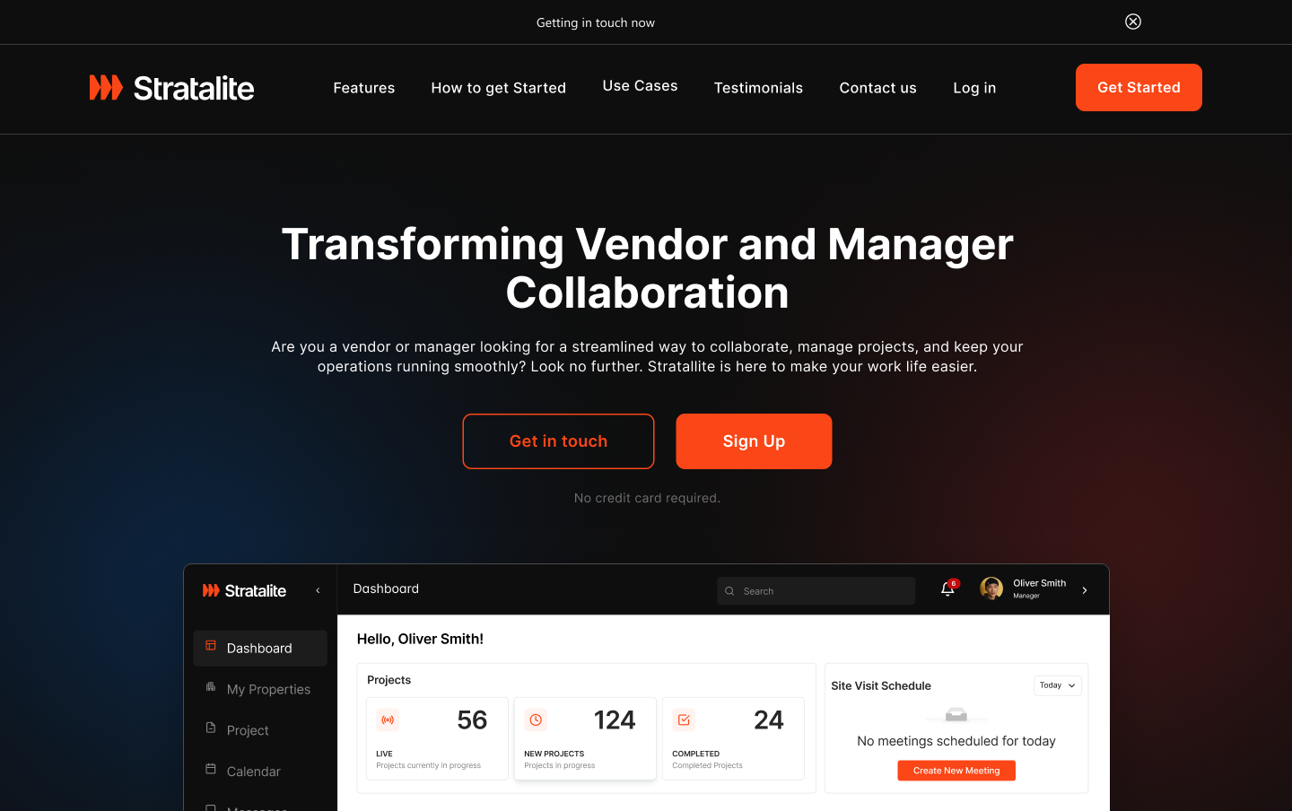 Stratalite - Transforming Vendor and Manager Collaboration